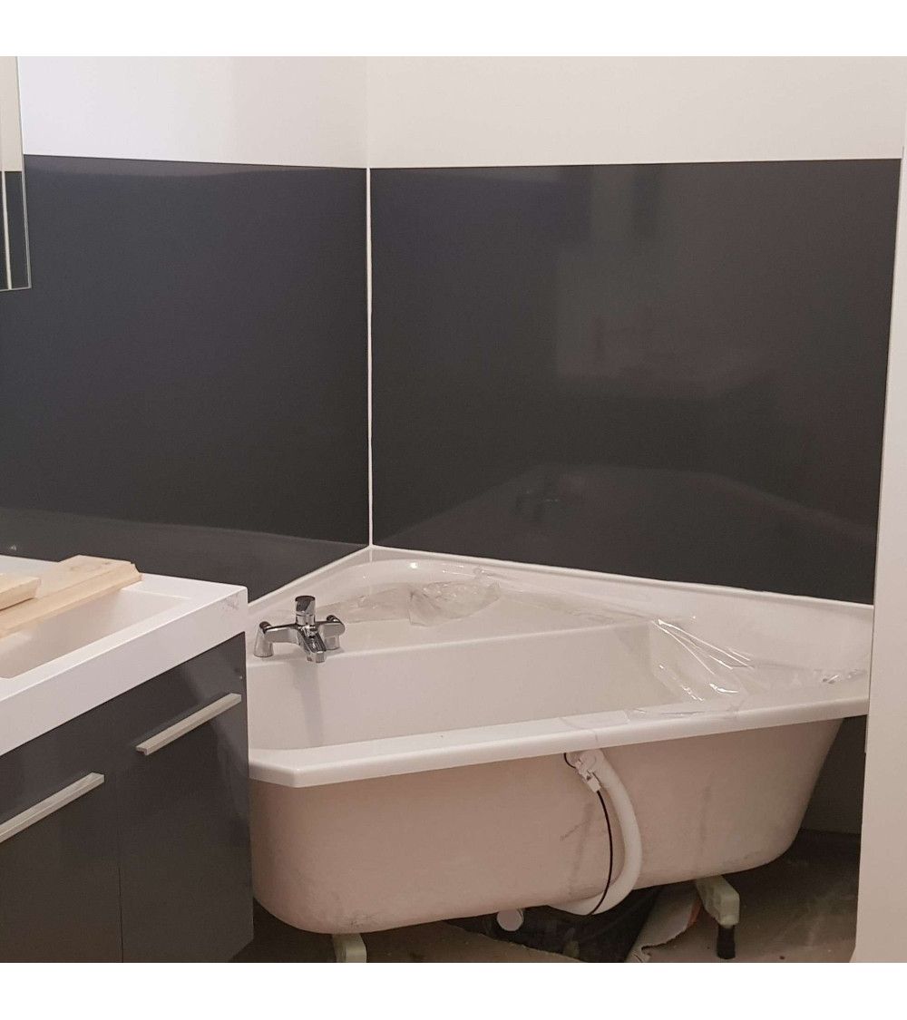 Plaque Aluminium Gris Graphite Ral 7024